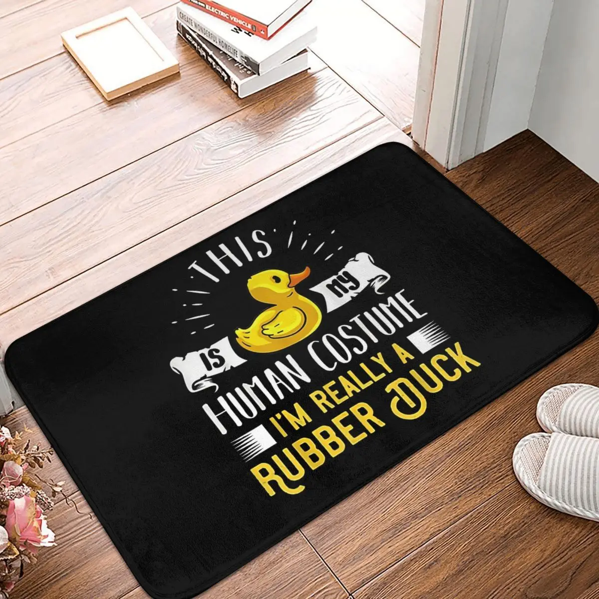 Rubber-Duck-Non-slip-Doormat-Costume-Gift-Giant-Shower-Bath-Kitchen-Mat ...