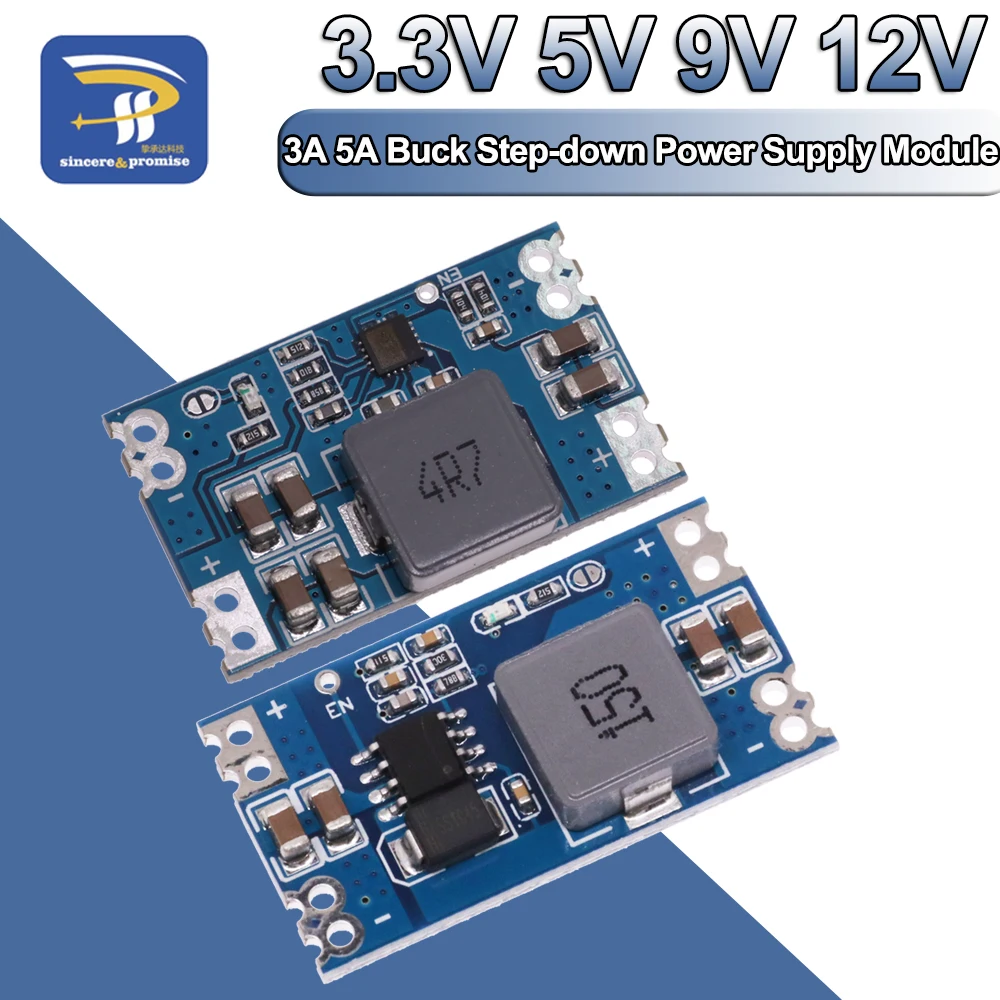 5PCS/LOT Output 3.3V 5V 9V 12V 5A Mini560 Pro Step Down DC-DC Converter ...