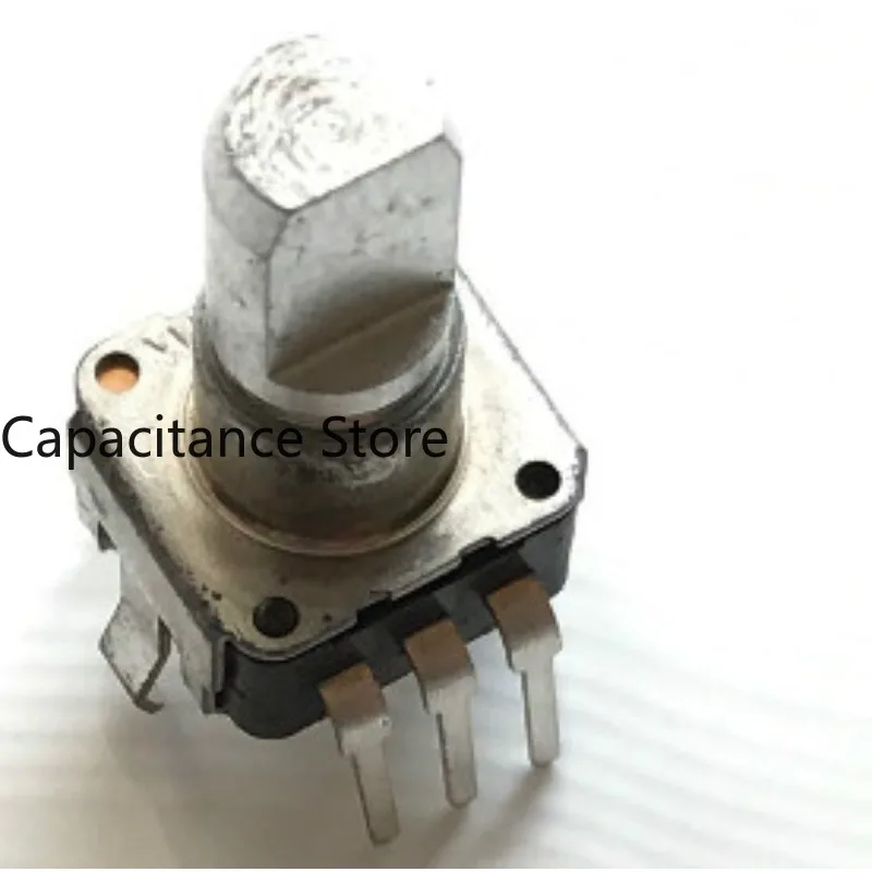 5PCS-Audio-volume-encoder-with-push-switch-24-positioning-axis-length ...