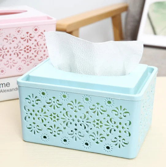 European-style-hollowed-out-household-tissue-box-living-room-minimalist ...