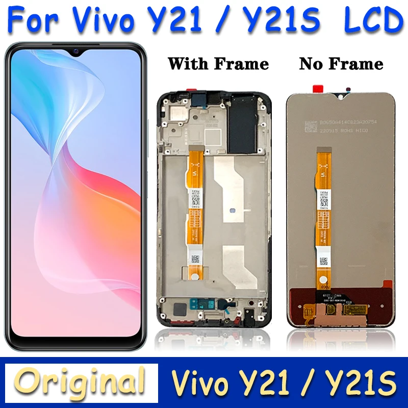 Original 6.51"10-Point For VIVO Y21S V2110 LCD Display Screen+Touch ...