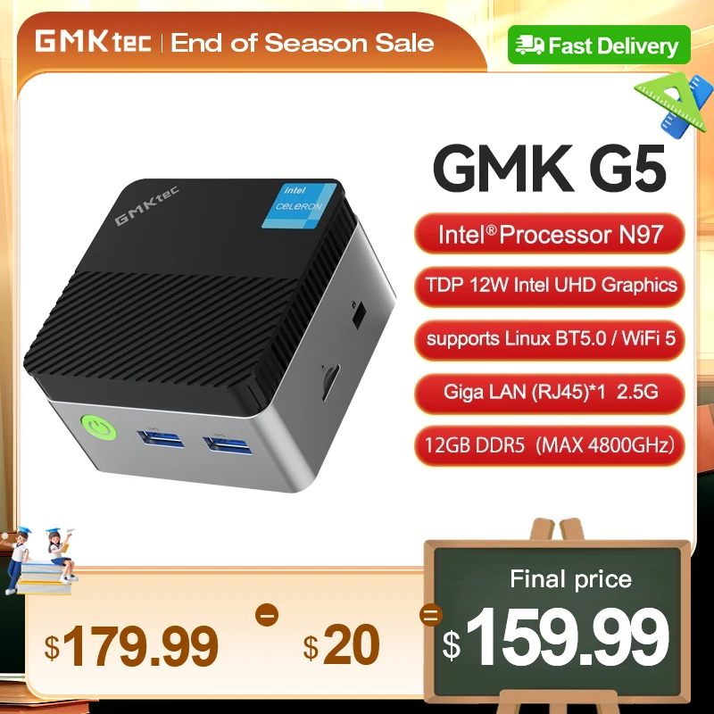 GMKtec-Mini-PC-GMK-G5-NUCBOX-Intel-N97-system-Window-11Pro-DDR5-4800MHz ...