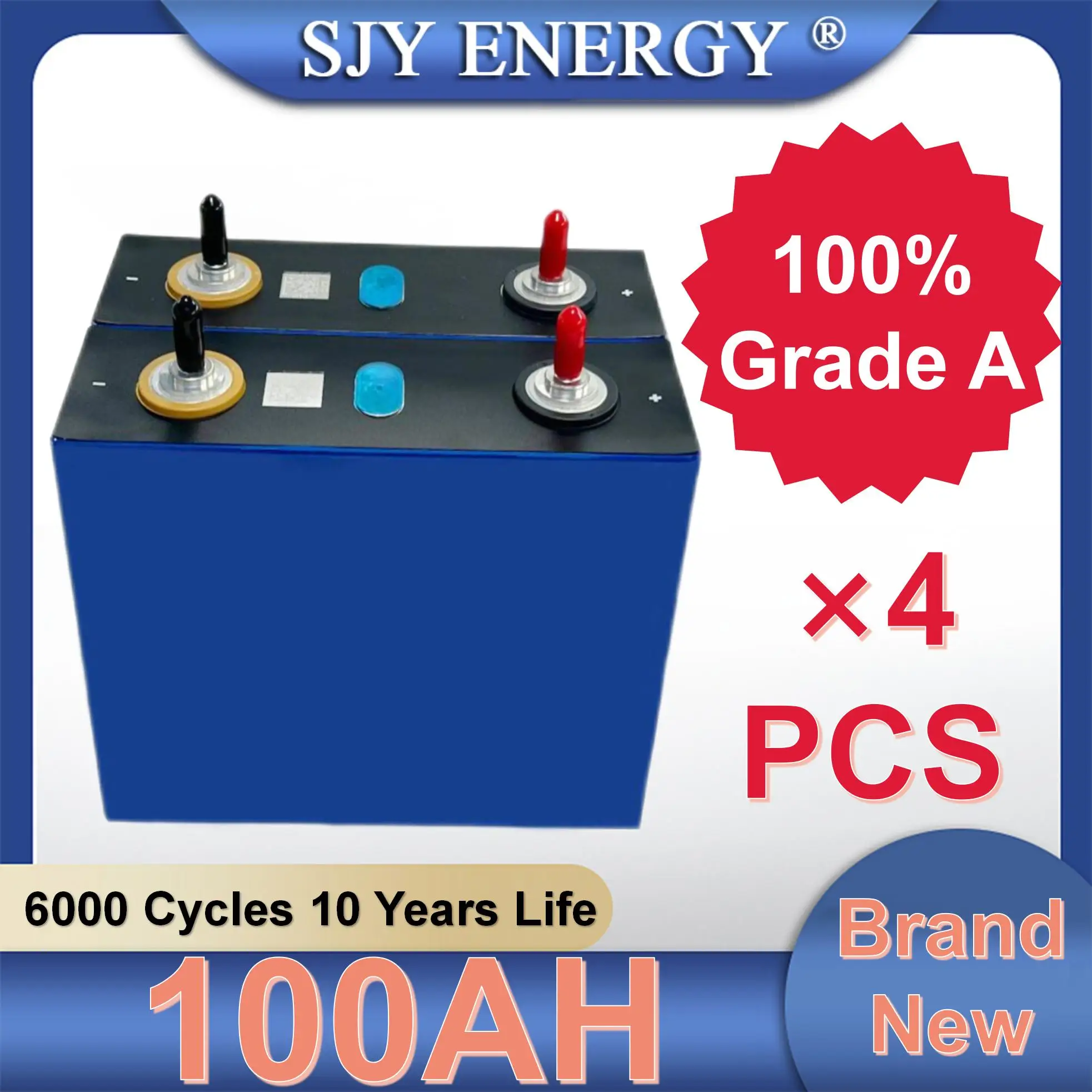 6000-cycles-Low-Price-LiFePO4-Lithium-Iron-Phosphate-100AH-Battery-Cell ...