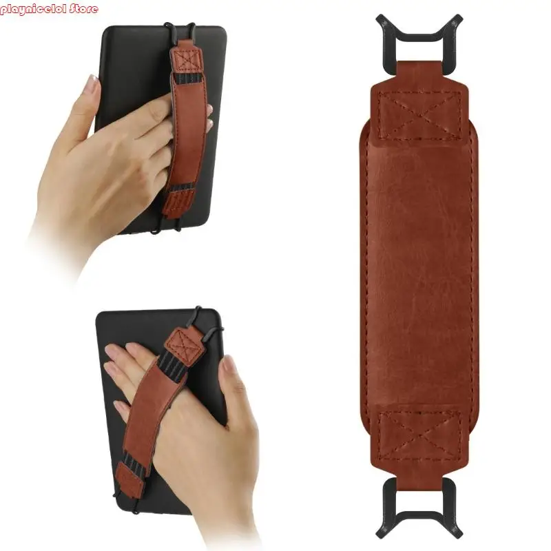 PU Elastic Tablet Hands strap For 6-7Inch Tablets Secures Grip ...