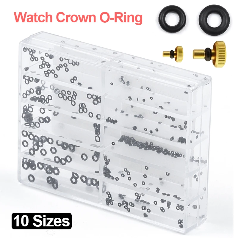 Mini-Rubber-Washer-O-Ring-Watch-Crown-Waterproof-Watches-Seals-Part ...