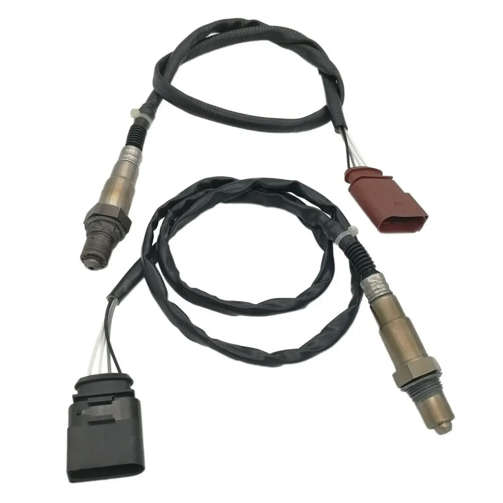 New-Set-Of-2-Upstream-Downstream-Oxygen-Sensor-For-Audi-TT-VW-Jetta ...