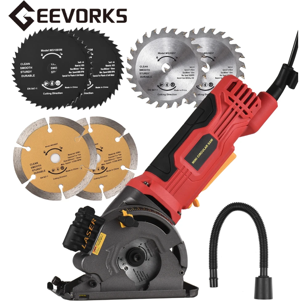 Geevorks-Mini-Serra-Circular-el-trica-com-guia-Laser-para-cortar-telha ...