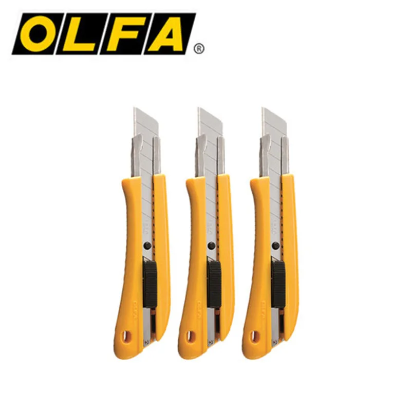 OLFA-BN-L-164B-18mm-Bot-o-Tipo-Utility-Knife-Multifuncional-Household ...