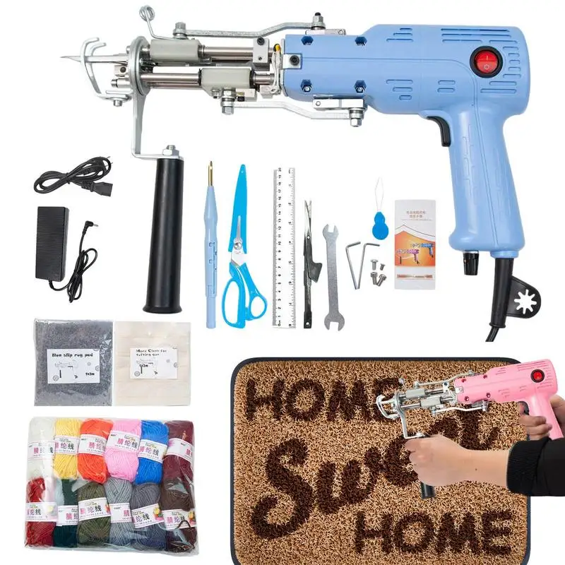 Electric-Carpet-Tufting-Machine-Carpet-Weaving-Flocking-Machines-Pile ...