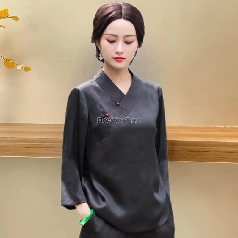 Tangsuits-de-estilo-chino-para-mujer-blusa-cheongsam-tradicional-blusa ...