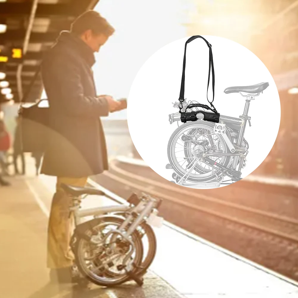 Bicycle-Carrier-Handle-Folding-Portable-Carrier-Grip-Bicycle-Frame ...