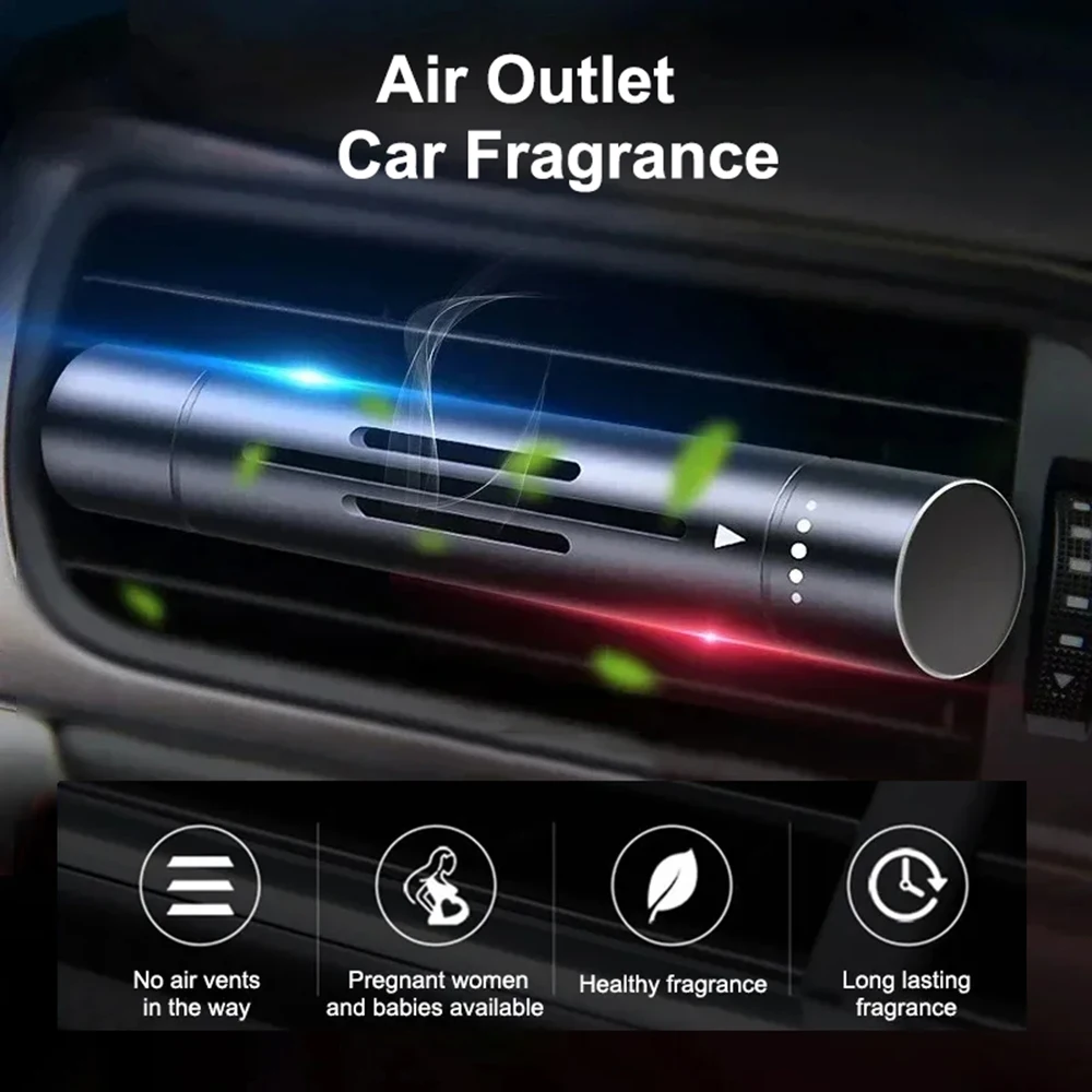Car-Fragrance-Air-Freshener-Outlet-Car-Air-Conditioning-Vent-Clip-Solid ...