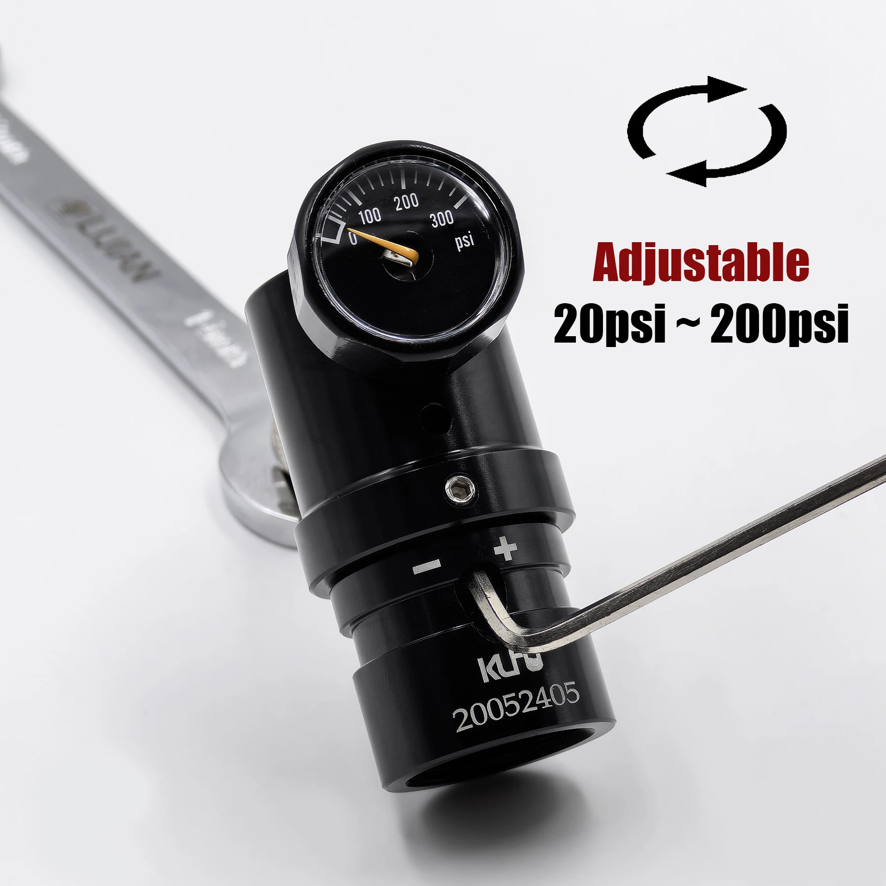 Airsoft Hpa MR GEN2 HPA Air Regulator - Adjustable 40-150PSI With ...