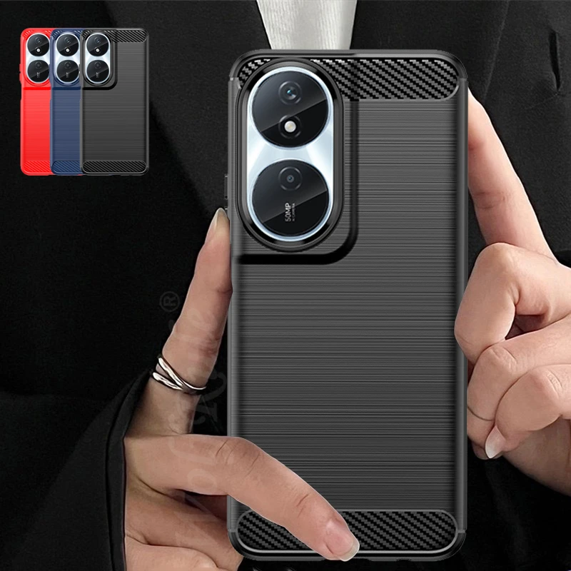 Funda-de-fibra-de-carbono-para-Huawei-Honor-X7B-X7-B-cubierta-trasera ...