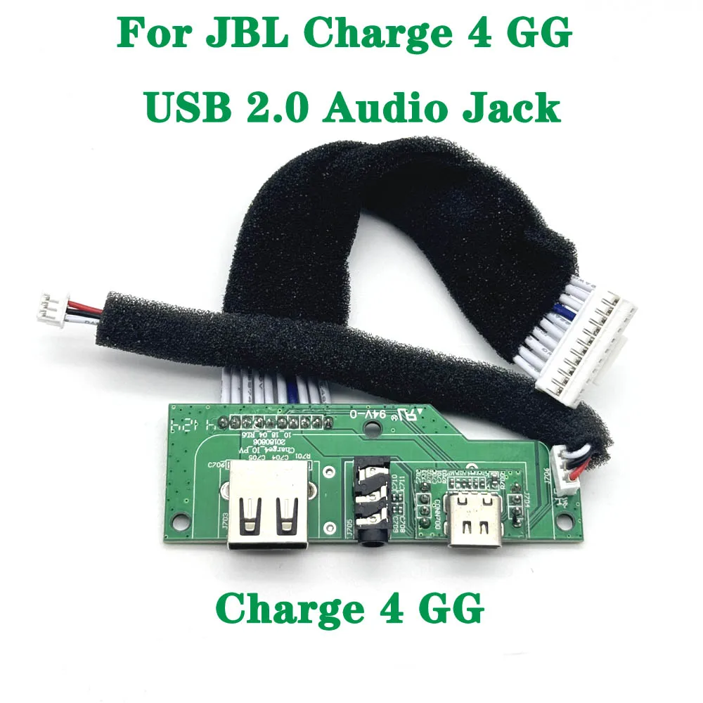 For JBL CHARGE4 USB 2.0 Flat Cable Supply Board Connector For JBL ...