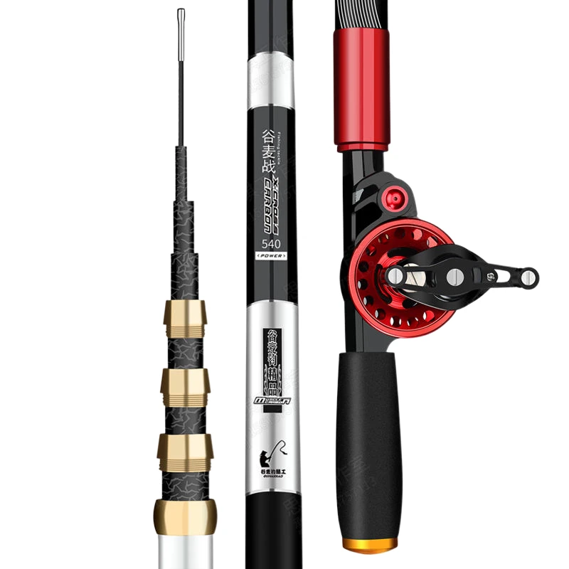 Multiple Positioning Hollow Fishing Rod 19 Tune Super Hard Power Hand ...