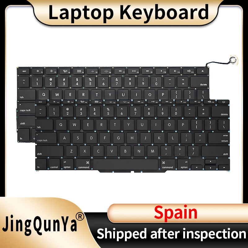 Spanish-Layout-Keyboard-for-Macbook-Pro-Retina-Air-11-13-15-16-17 ...