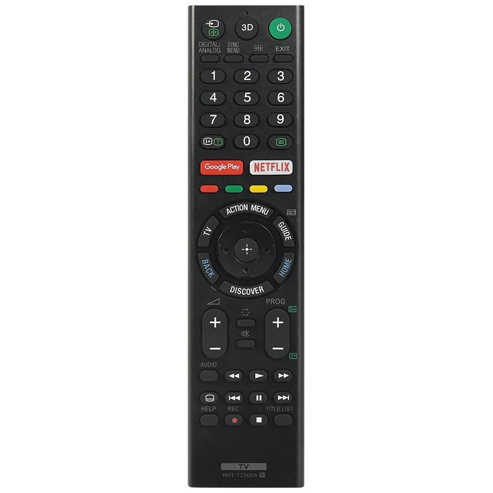New RMT-TZ300A Replacement Remote Control For SONY Smart Bravia TV RMF ...