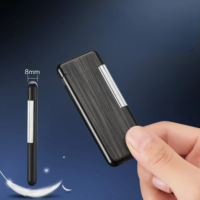 New-Product-Ultra-thin-Side-slip-Grinding-Wheel-Open-Flame-Gas-Lighter ...