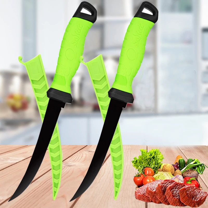 Stainless-Steel-Fillet-Boning-Knife-for-Fish-Meat-Cleaver-Butcher-Knife ...