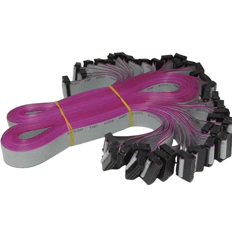 Pure-Copper-LED-Display-Signal-Cable-Flat-Length-Ribbon-Cabos-de-Dados ...