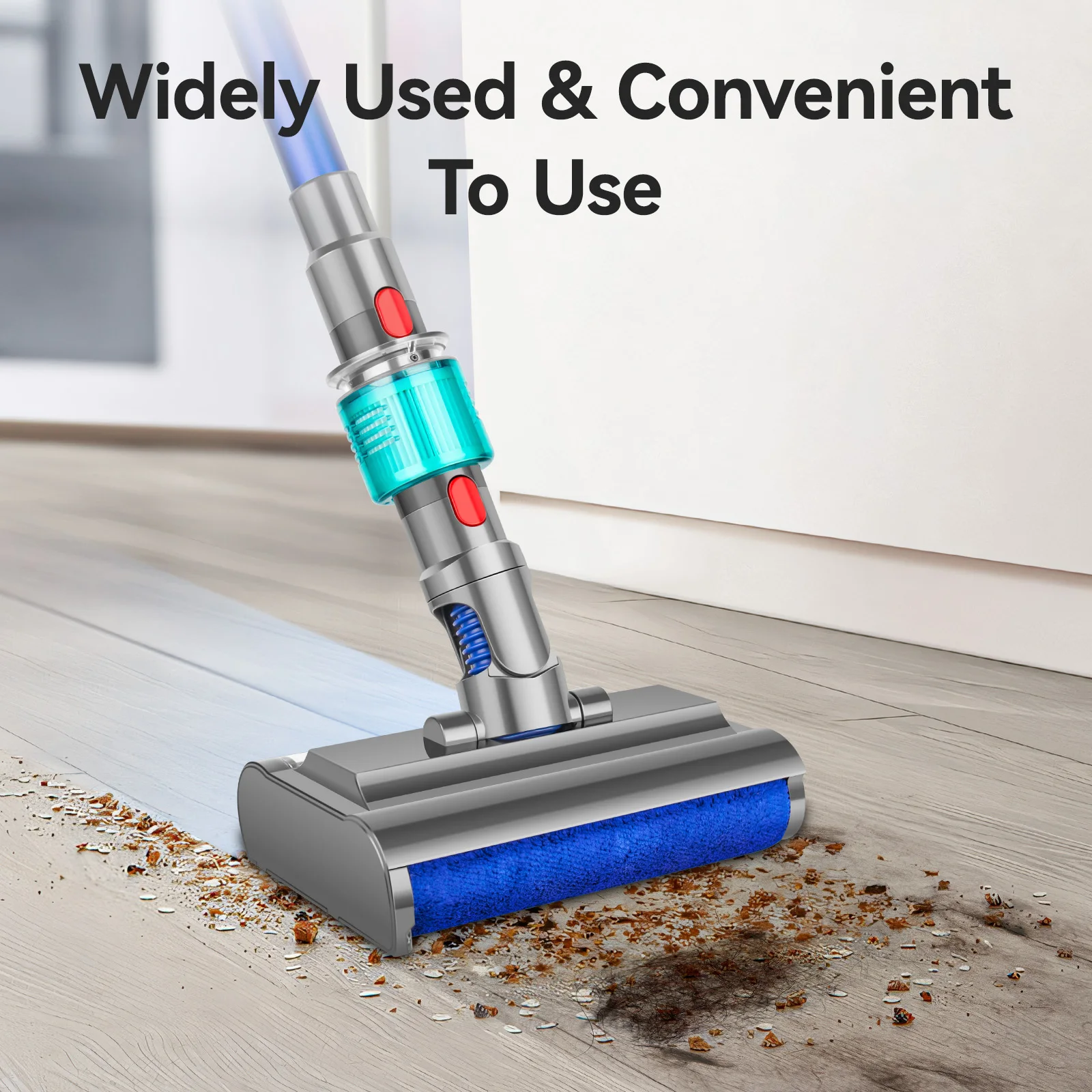 Soft-Velvet-Floor-Brush-Head-Lightweight-For-Dyson-V7-V8-V10-V11-V15 ...