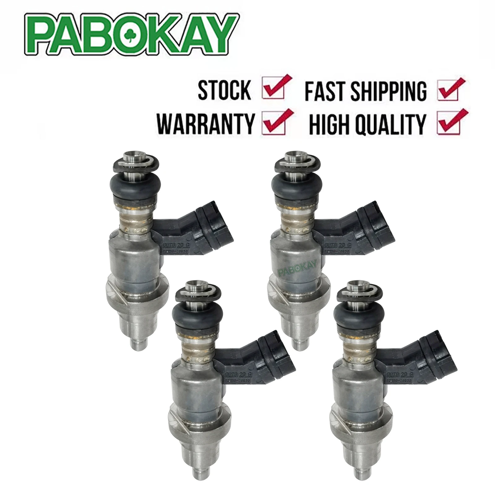4-pieces-x-Fuel-Injectors-For-Toyota-Avensis-RAV4-OPA-VISTA-23250-28030 ...