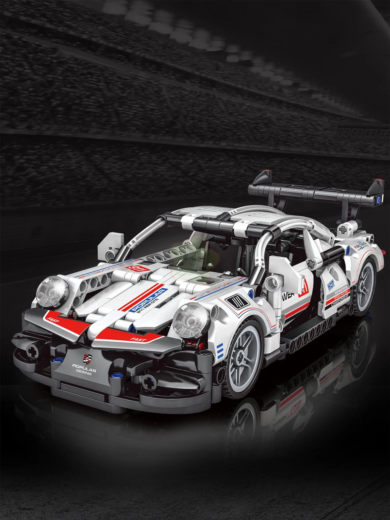 Technical-Building-Blocks-Racing-Car-Static-Model-Or-Remote-Control ...