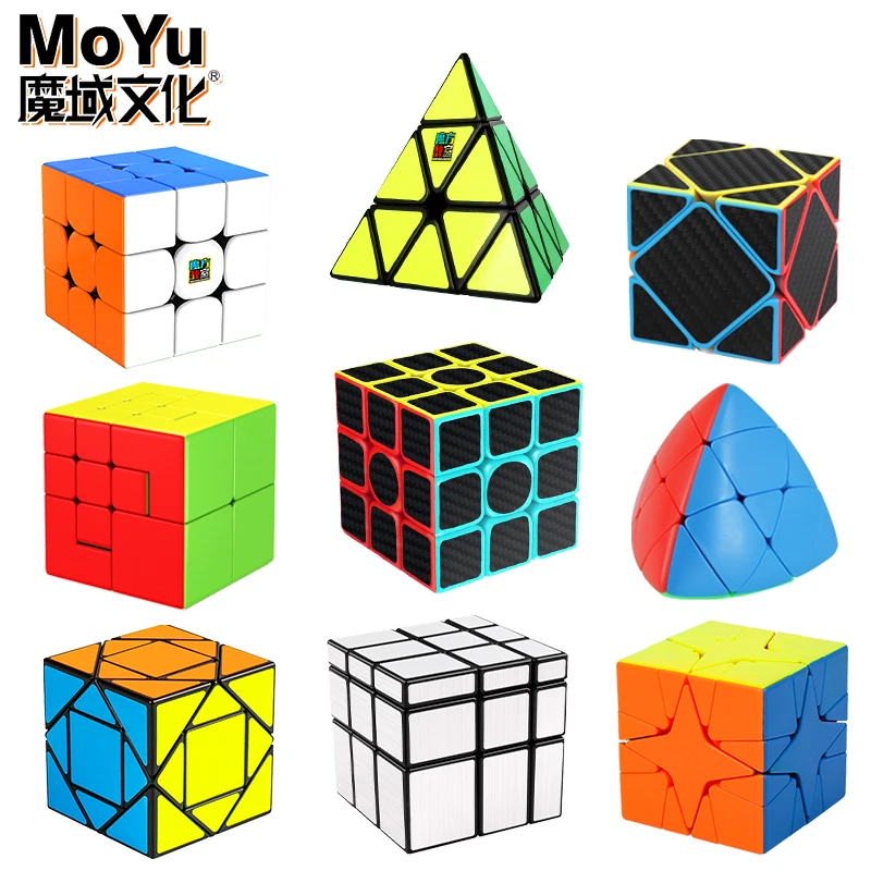 MoYu Meilong Magic Cube 3x3 2x2 Professional Special Mirror 3×3 Speed Puzzle Children's Toy ...