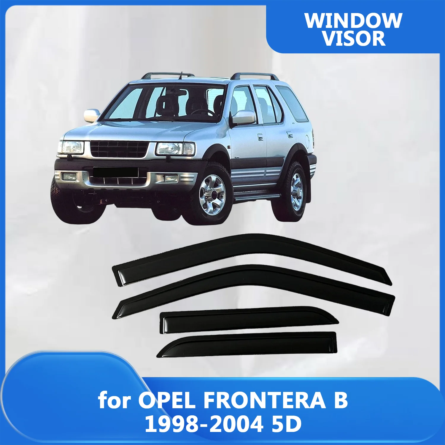 Window Visor for Opel Frontera B 5-Doors 1998 1999 2000 2001 2002 2003 ...