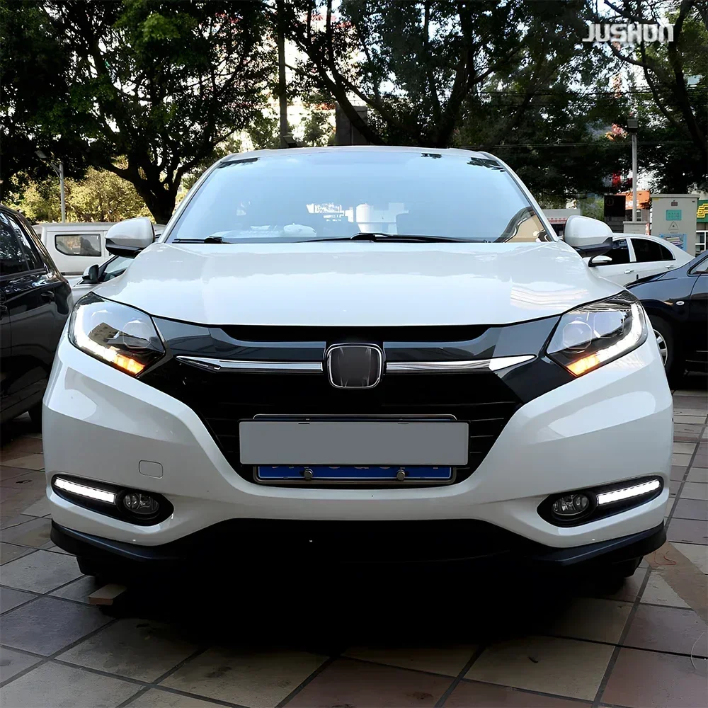 For Honda Vezel Hr-V Xr-V 2014-2018 Car Front Lamps Upgrade Dual ...