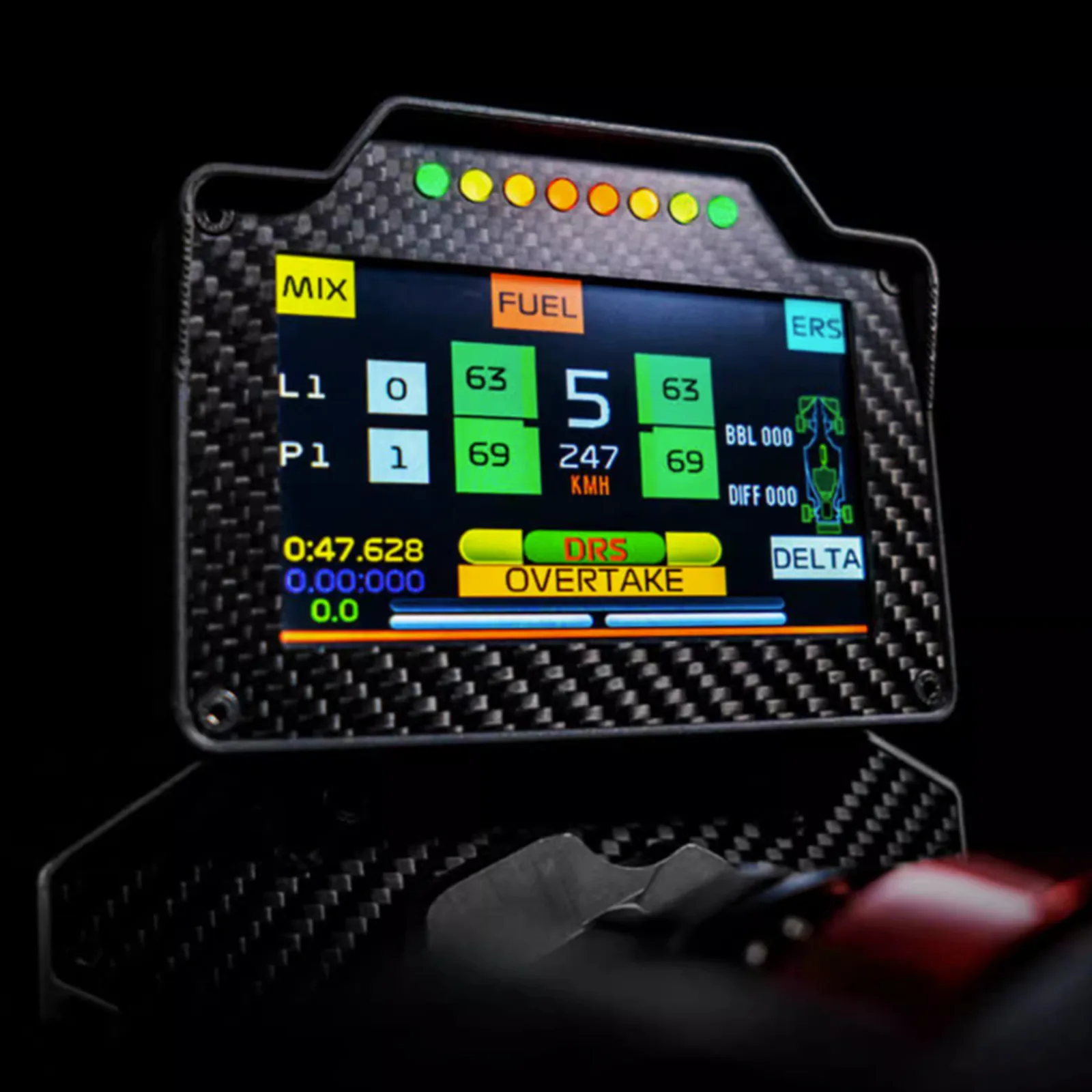 Simulated-Racing-Game-Meter-PC-USB-Steering-Wheel-Display-Dashboard-for ...