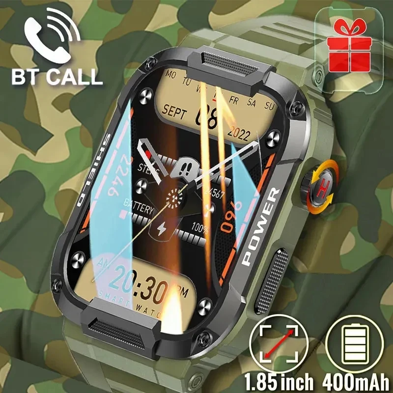For-Android-IOS-Rugged-Military-Smart-Watch-Men-1-85-AI-Voice-Bluetooth ...