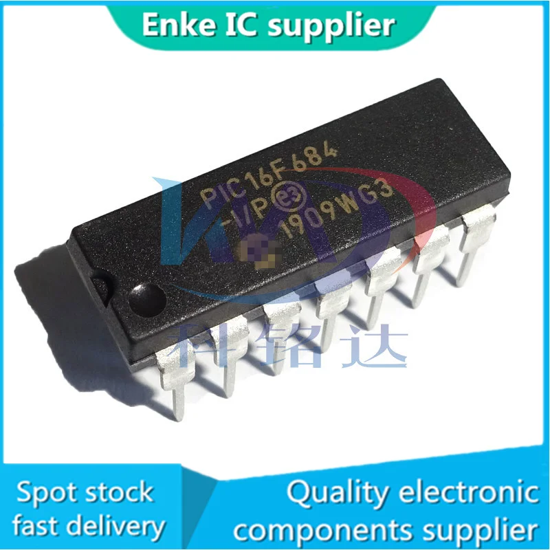 PIC16F684-I/P PIC16F684 16F684 DIP-14 microcontroller MCU Quick ...