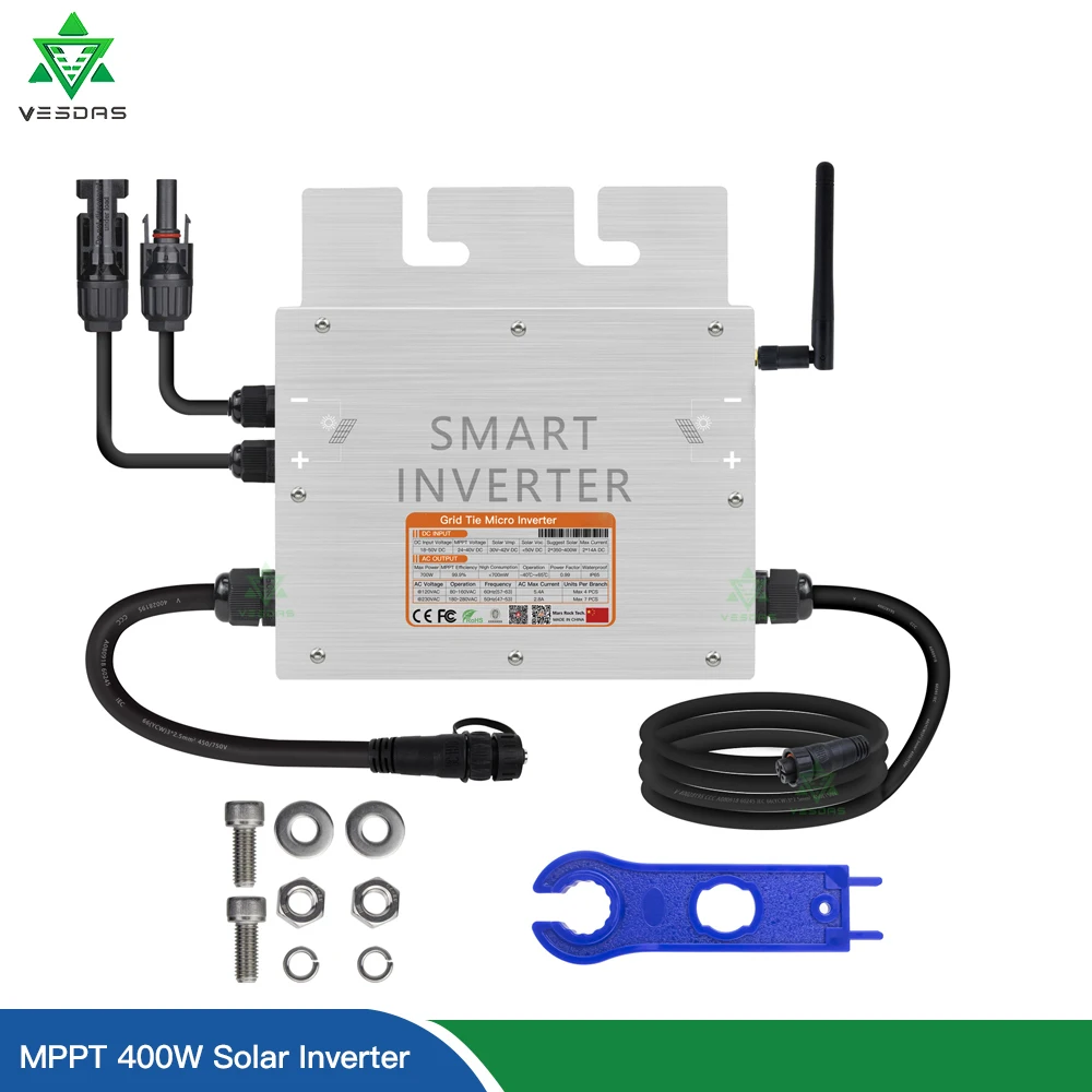400W-Grid-Tie-Solar-Inverter-IP65-18-50VDC-to-AC-120V-240V-Auto-Pure ...