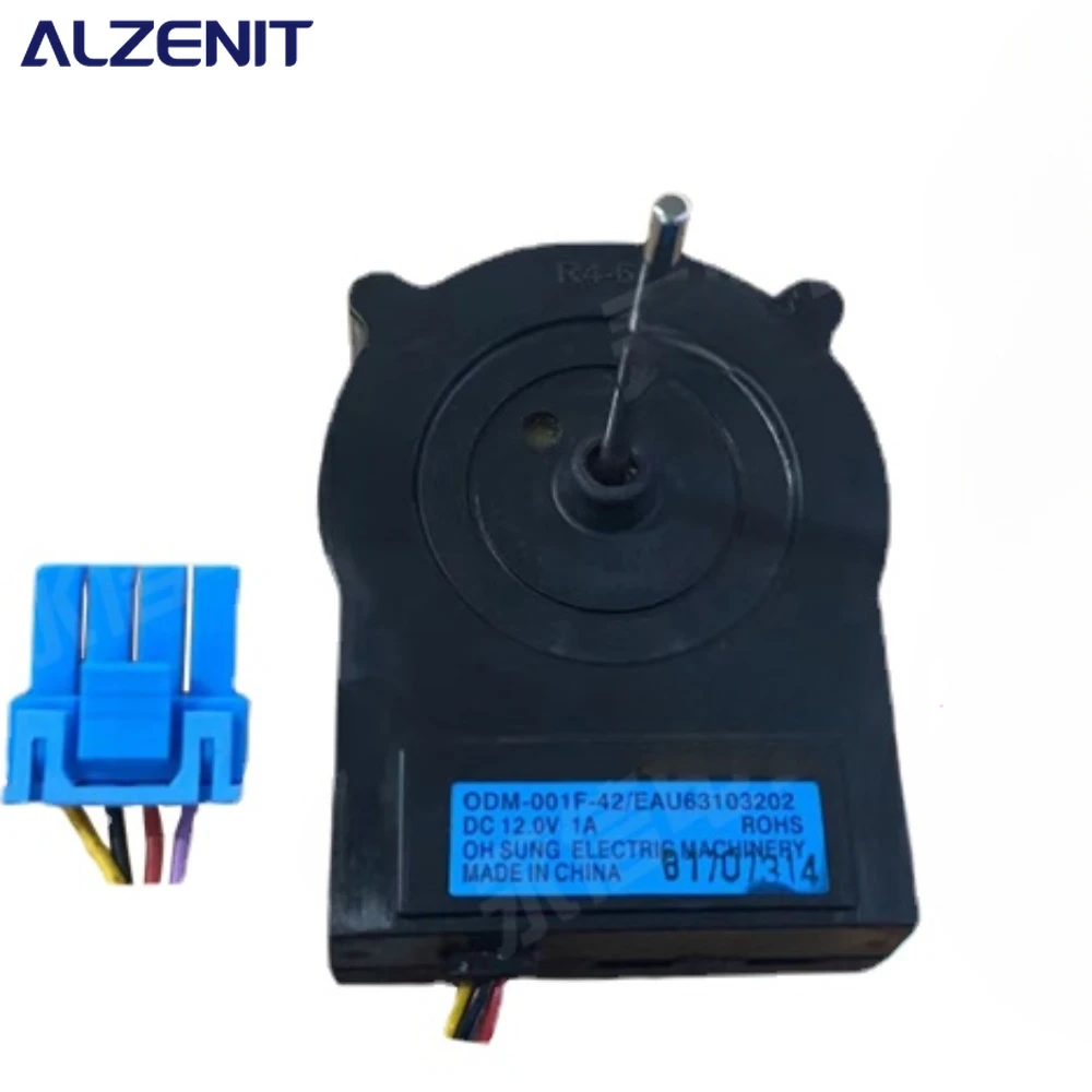 New Cooling Fan Motor For LG Refrigerator ODM-001F-42 EAU63103202 DC ...