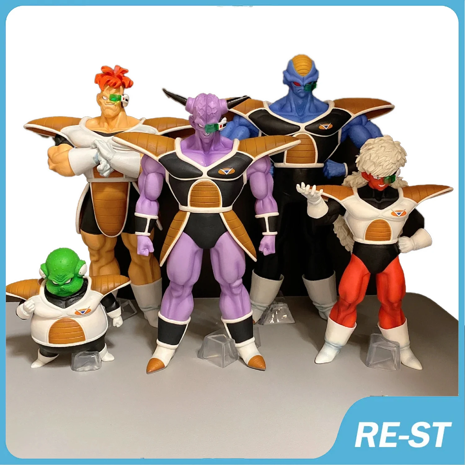 Dragon Ball Z Ginyu Force Figures Ginyu Recoom Jeice Burter Guldo Anime ...