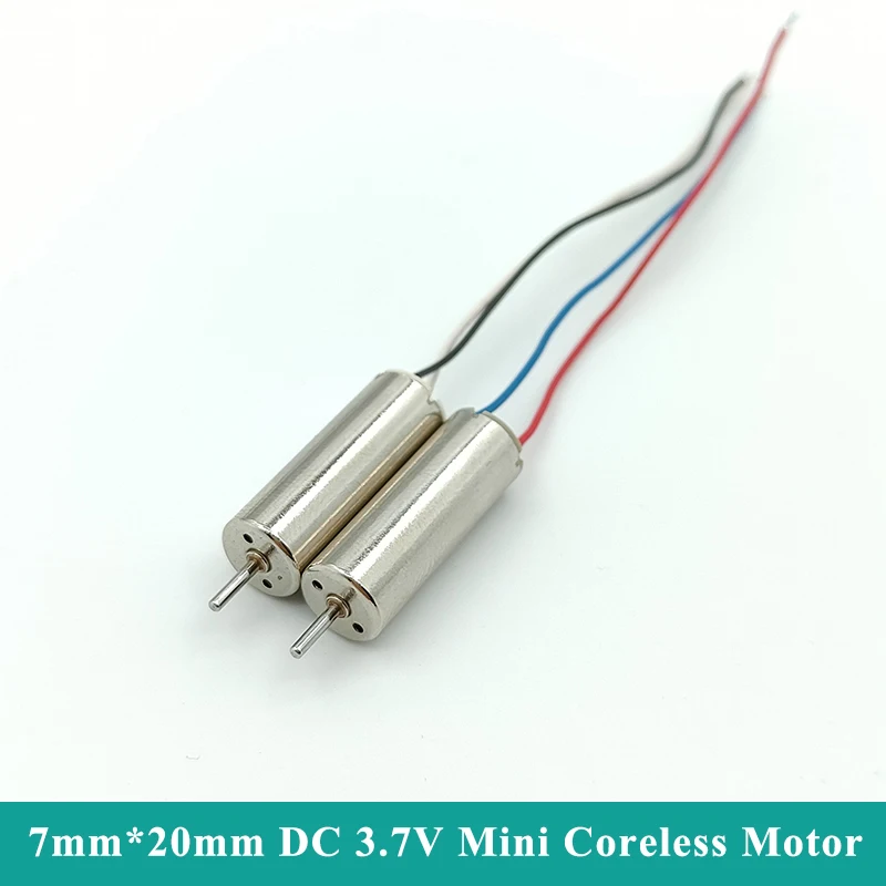 2PCS-720-7mm-20mm-CW-CCW-Mini-Coreless-Motor-DC3-7V-48000RPM-High-Speed ...