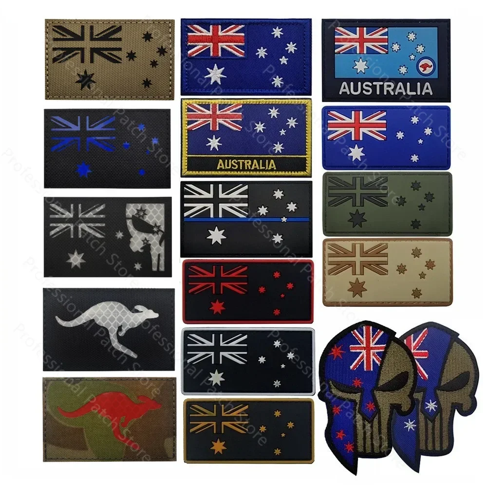 Australia-Camouflage-Kangaroo-IR-Infrared-Reflective-Patch-PVC-Tactical ...