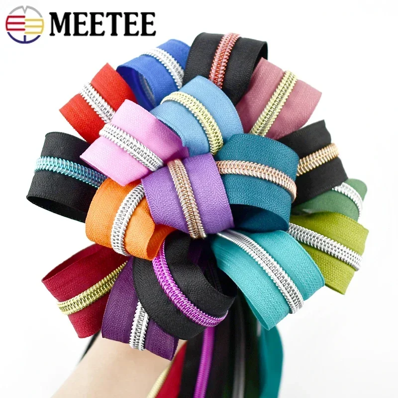 5-Nylon-Zipper-for-Sewing-DIY-Clothes-Bag-Zips-By-The-Meter-Sports-Coat ...