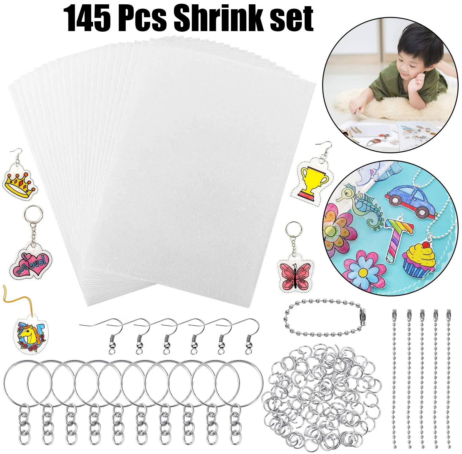 Shrink Plastic Draw Paper | Shrink Plastic Craft | Shrink Plastic Arts ...
