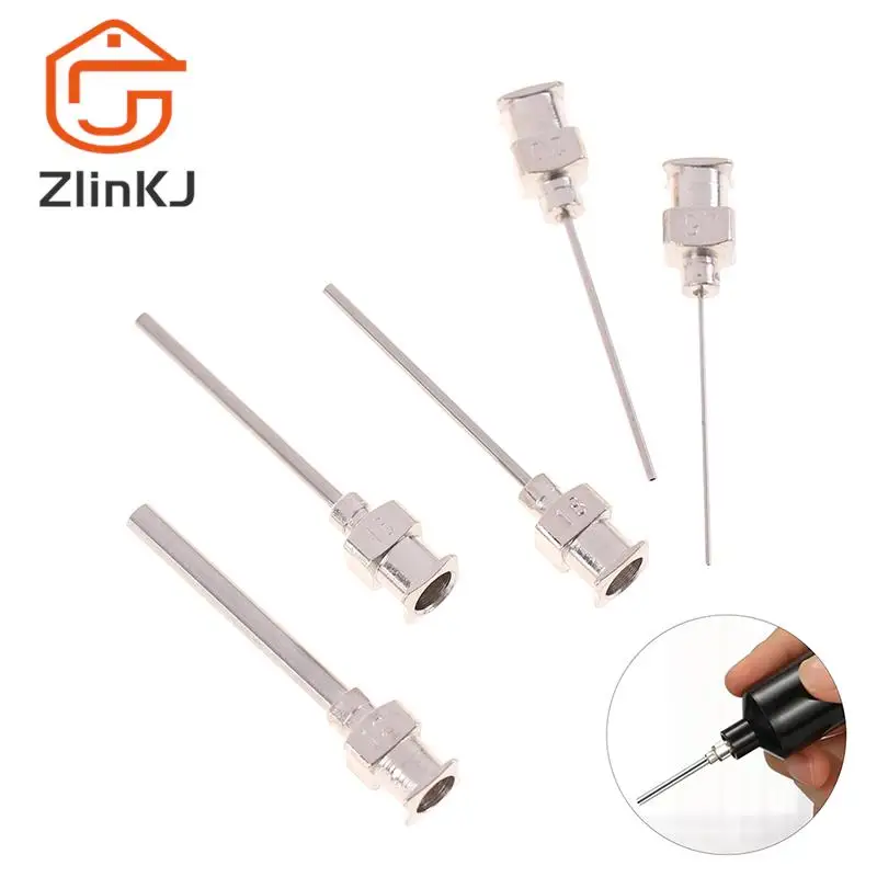 12G-16G-18G-20G-25G-5pcs-Stainless-Steel-Needle-Blunt-Tip-Syringe ...