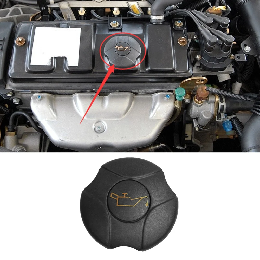Engine-Oil-Filler-Cap-025864-for-Peugeot-206-207-1007-106-205-306-307 ...