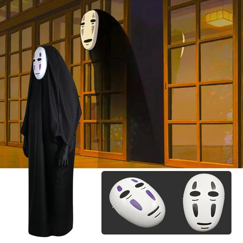 No Name Costume Spirited Away: The Most Authentic No-Face Cosplay You ...