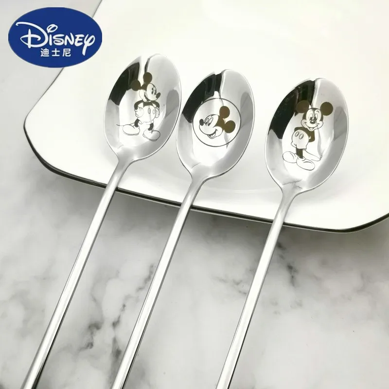 Disney-Anime-Mickey-Mouse-Spoon-Kawaii-Minnie-Stainless-Steel-Ladle ...