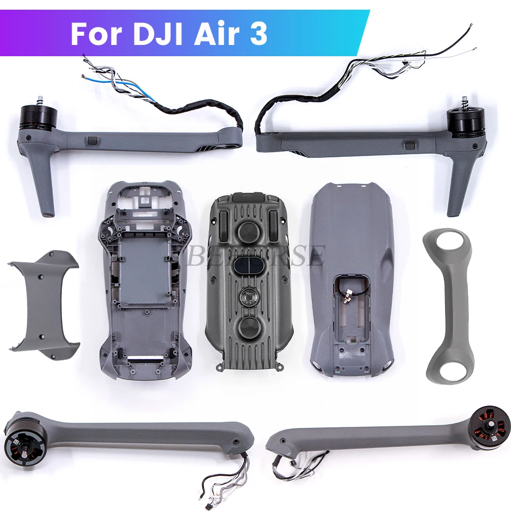 Drone-Body-Shell-Motor-Arm-For-DJI-Air-3-Upper-Cover-MIddle-Frame ...