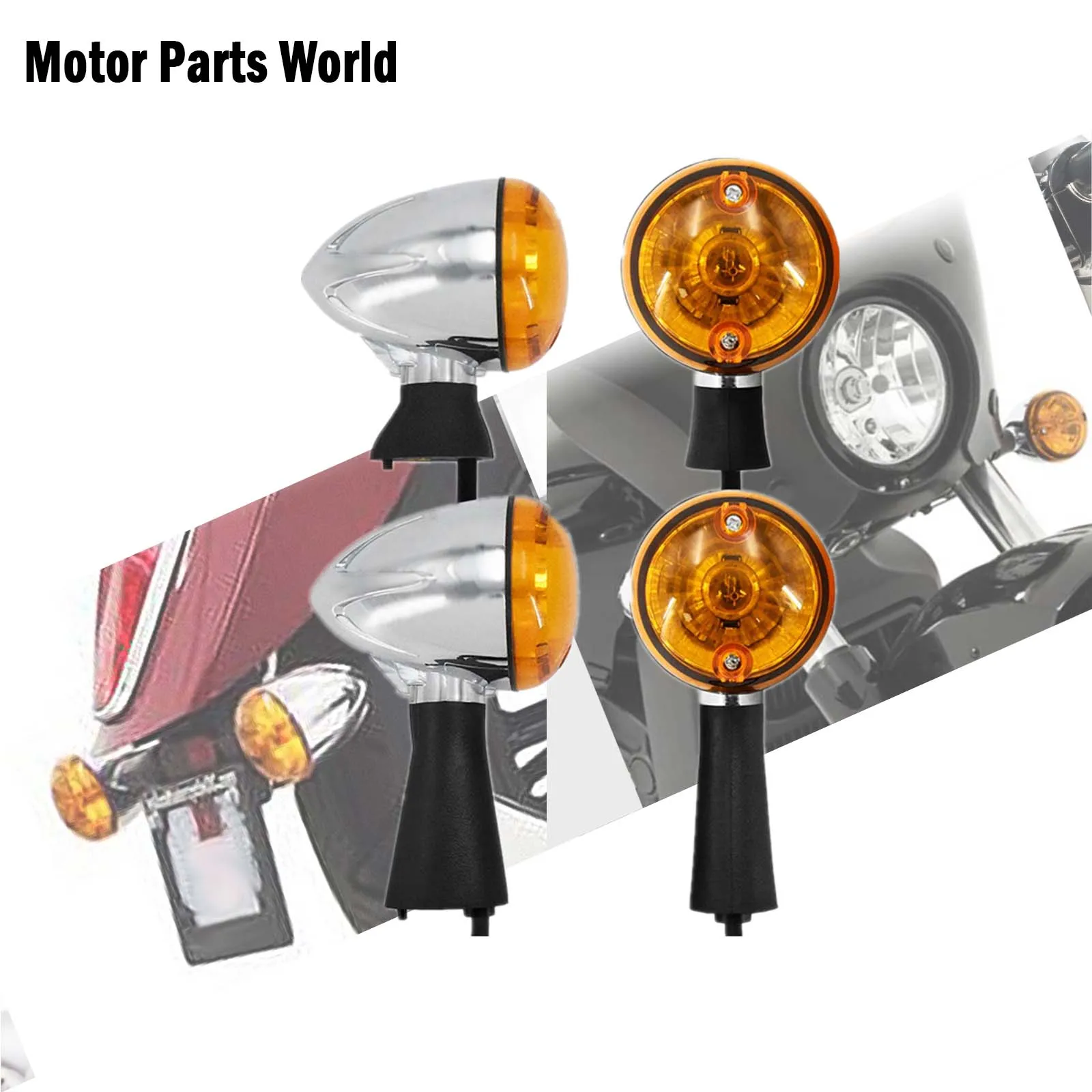 Motorcycle-Metal-Front-Rear-Turn-Signal-Light-Case-LED-Indicator-Amber ...