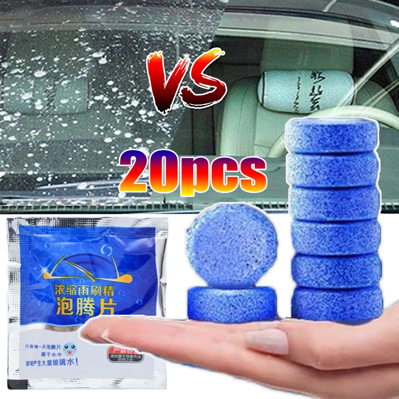 20pcs-Solid-Cleaner-Car-Windscreen-Cleaner-Effervescent-Tablet-Auto ...