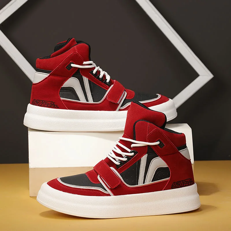 Brand-Mens-High-tops-Sneakers-Casual-Basketball-Sports-Tennis-Shoes ...