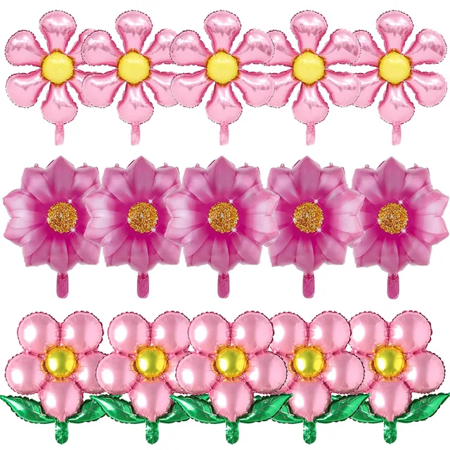 Encanto Birthday Decorations 10 Pcs Foil Flower & Butterfly Balloons ...